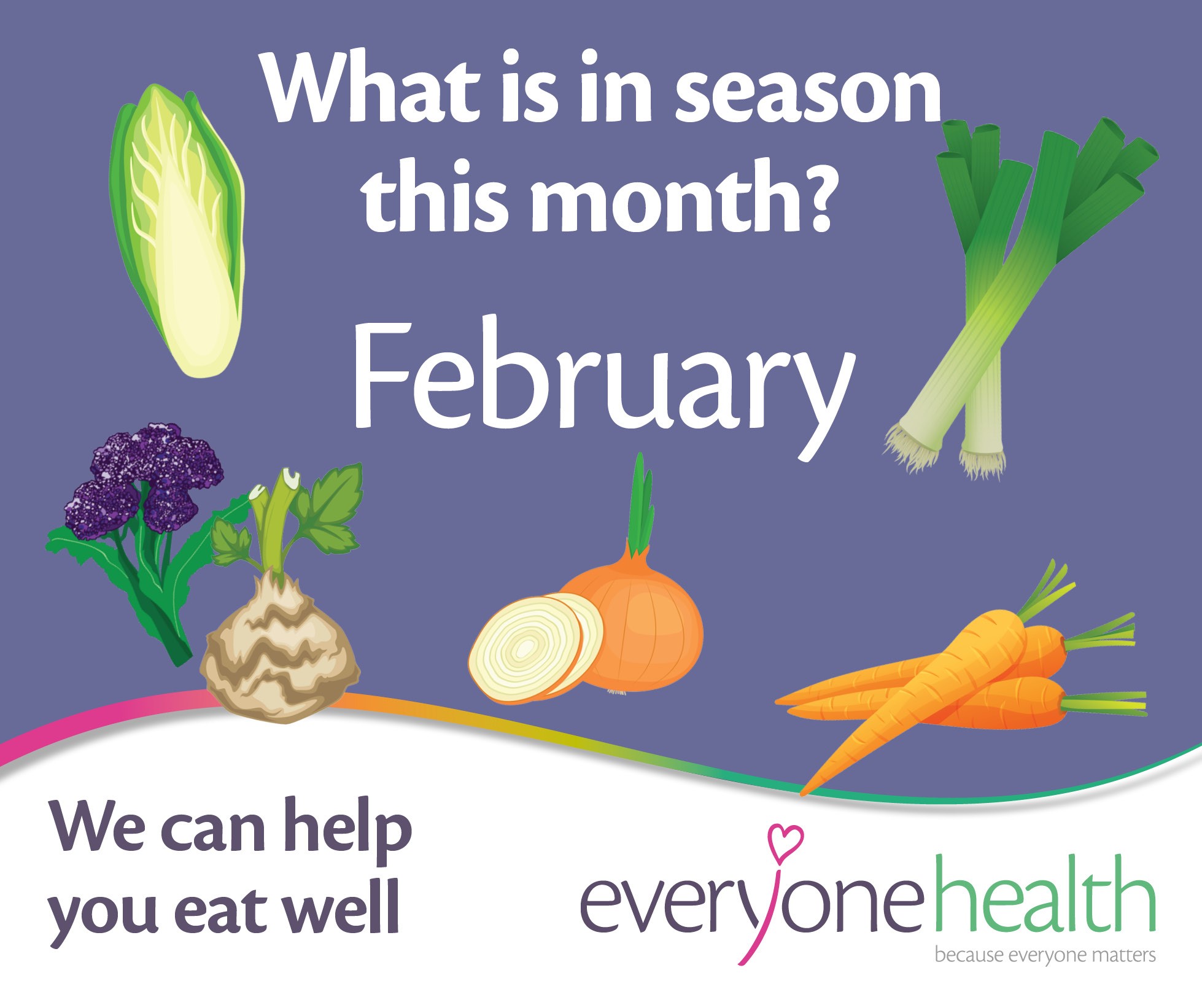 What’s in season this February - Everyone Health Southwark